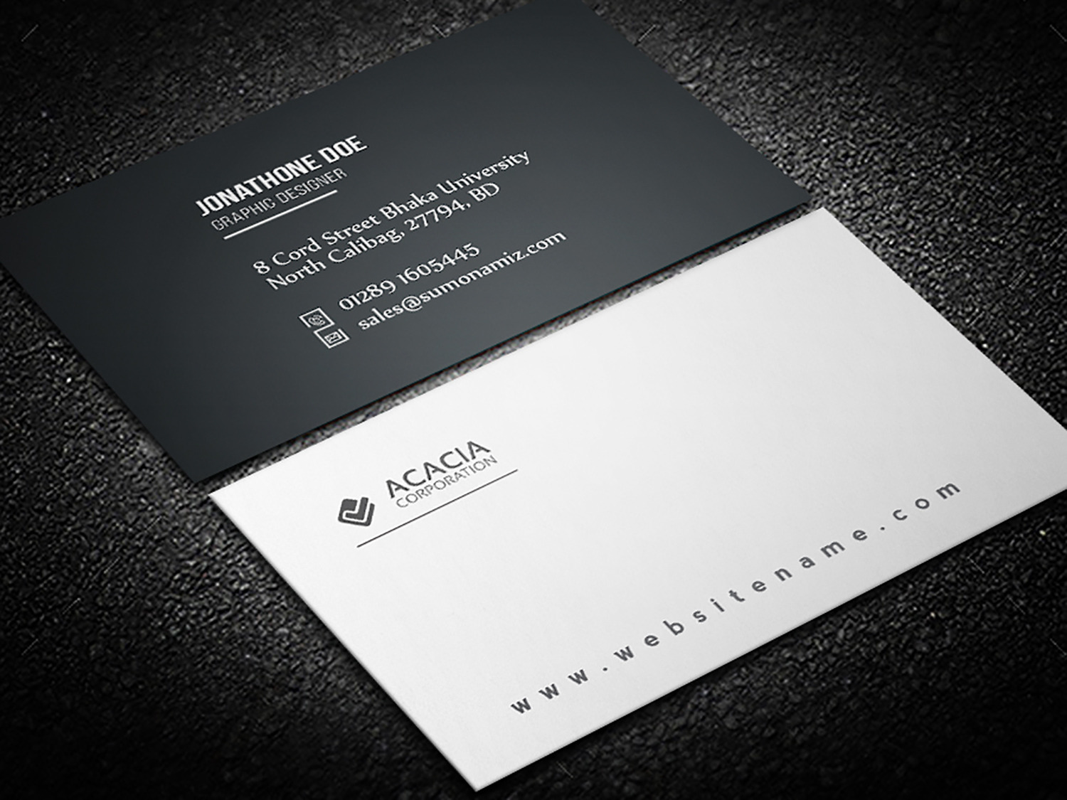 C-7 Business Card, a Business Card Template by DesignGhar