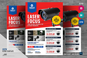 CCTV Flyer Design Template, a Flyer Template by PSDPixel | Creative Market