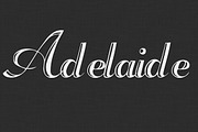 Adelaide Typeface, a Script Font by Arys Design | Creative Market