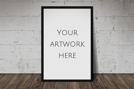 8x10 poster mockup, a Print Template by Paper Farms