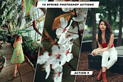 Spring phohotoshop actions download
