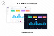 Car Rental Admin Dashboard UI Kit, an UI Kit Template by VictorThemes