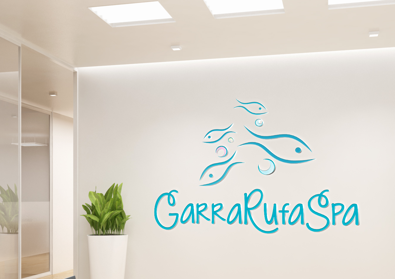 Fish Garra Rufa Logo, a Branding & Logo Template by LogoBuy
