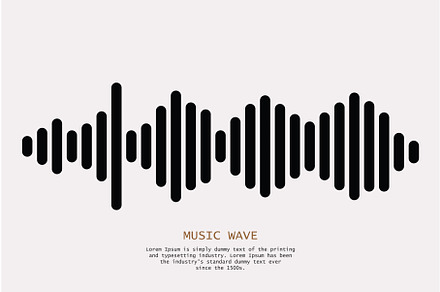 Sine, Triangle, Square, Sawtooth wave types icons., a Technology ...