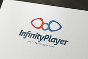 Infinity Player Logo Template, a Branding & Logo Template by PixaSquare