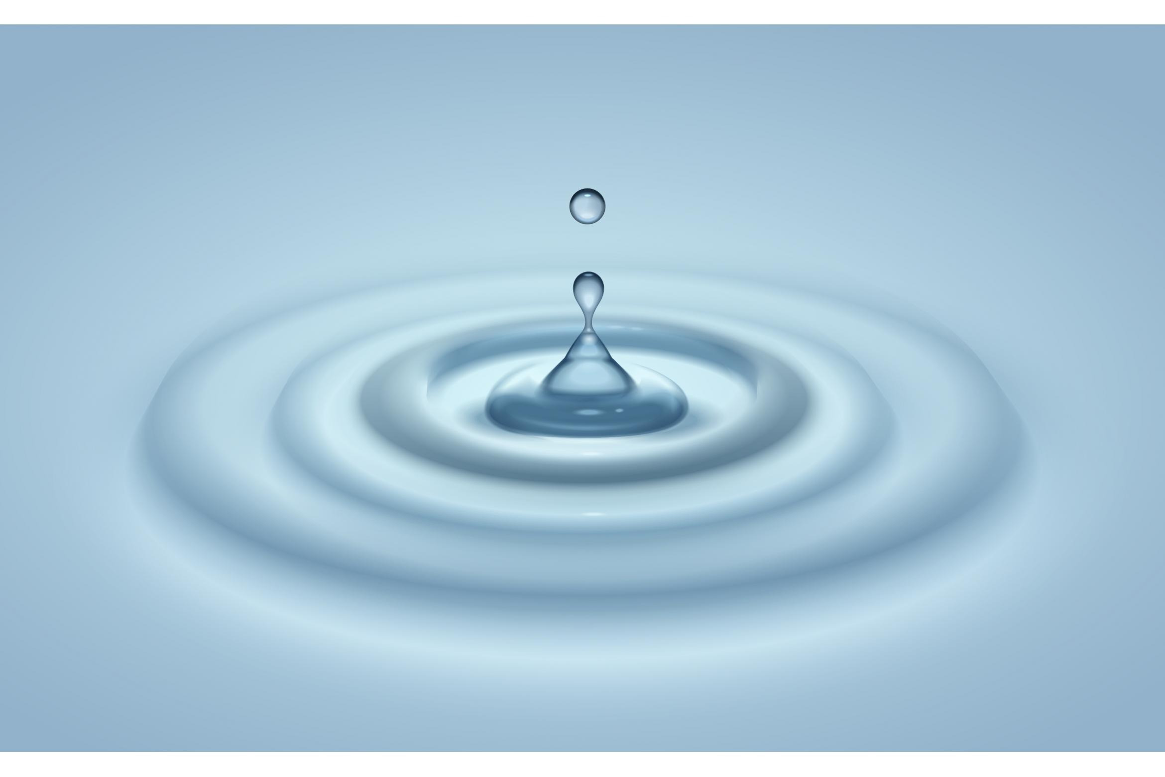 water ripple effect, a Food Illustration by TotallypicRF