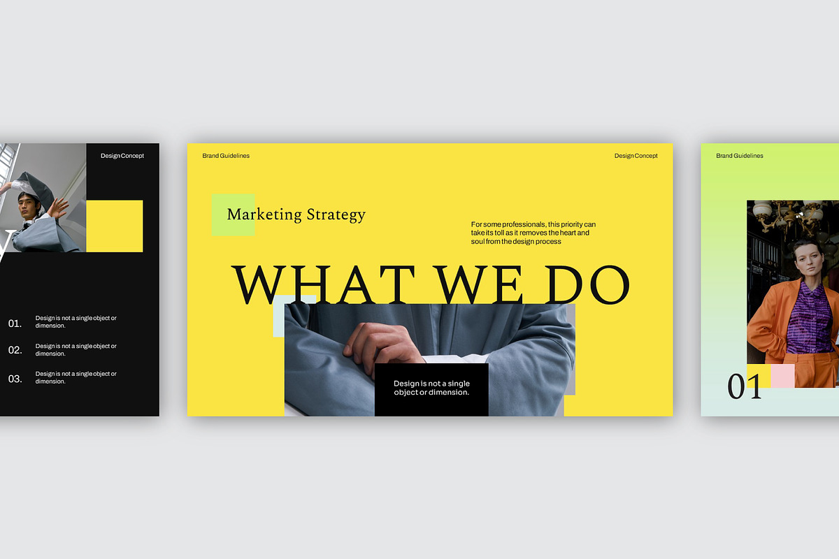 Gen-Z Minimal Powerpoint, a Presentation Template by Dirtytemp Studio