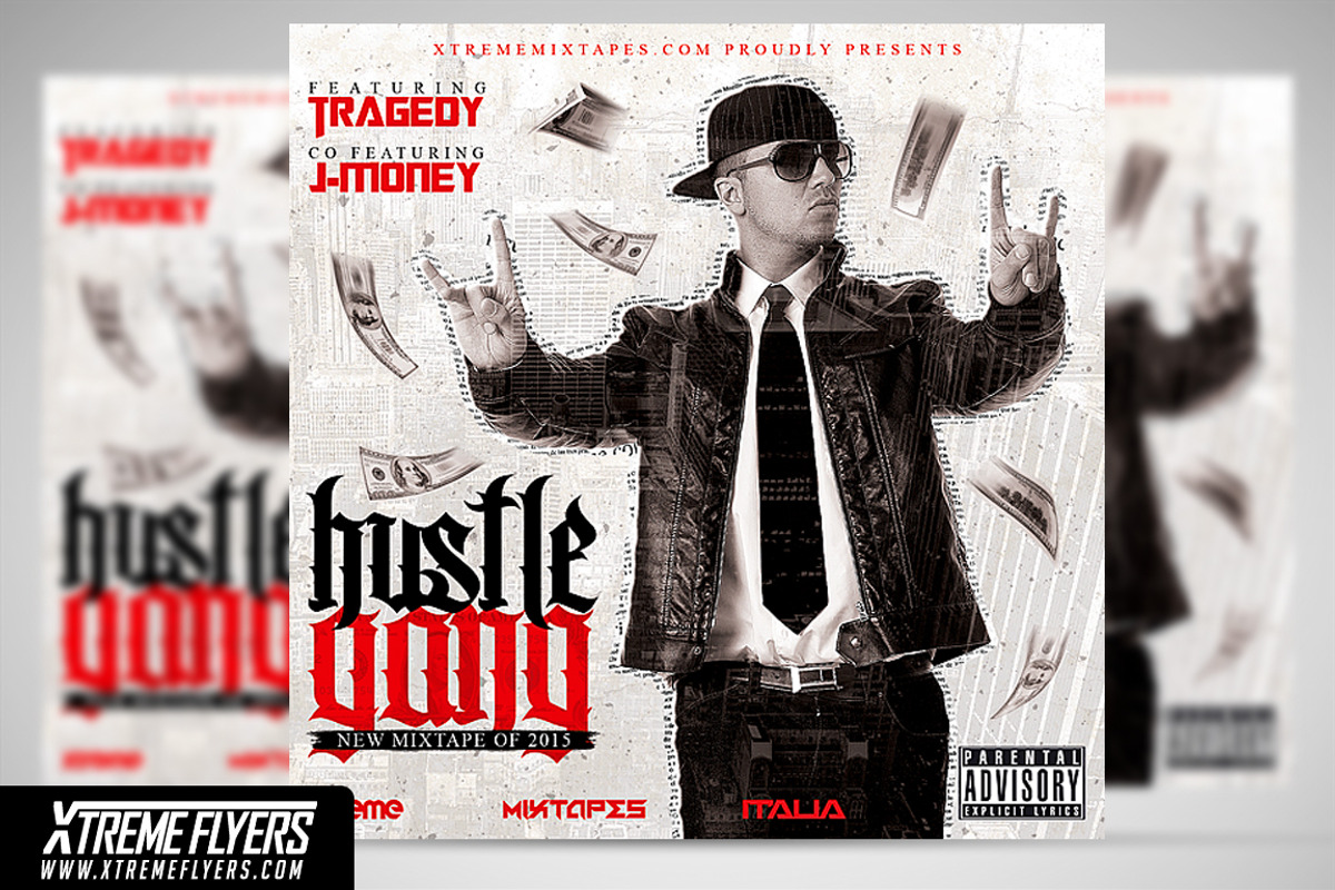 Hip Hop Mixtape Cover Template, a Poster Template by XtremeFlyers