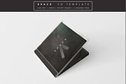 Space Cd Cover Template, a Templates & Theme by quArexDesign