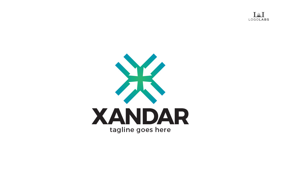 Xandar - Letter X Logo | Branding & Logo Templates ~ Creative Market