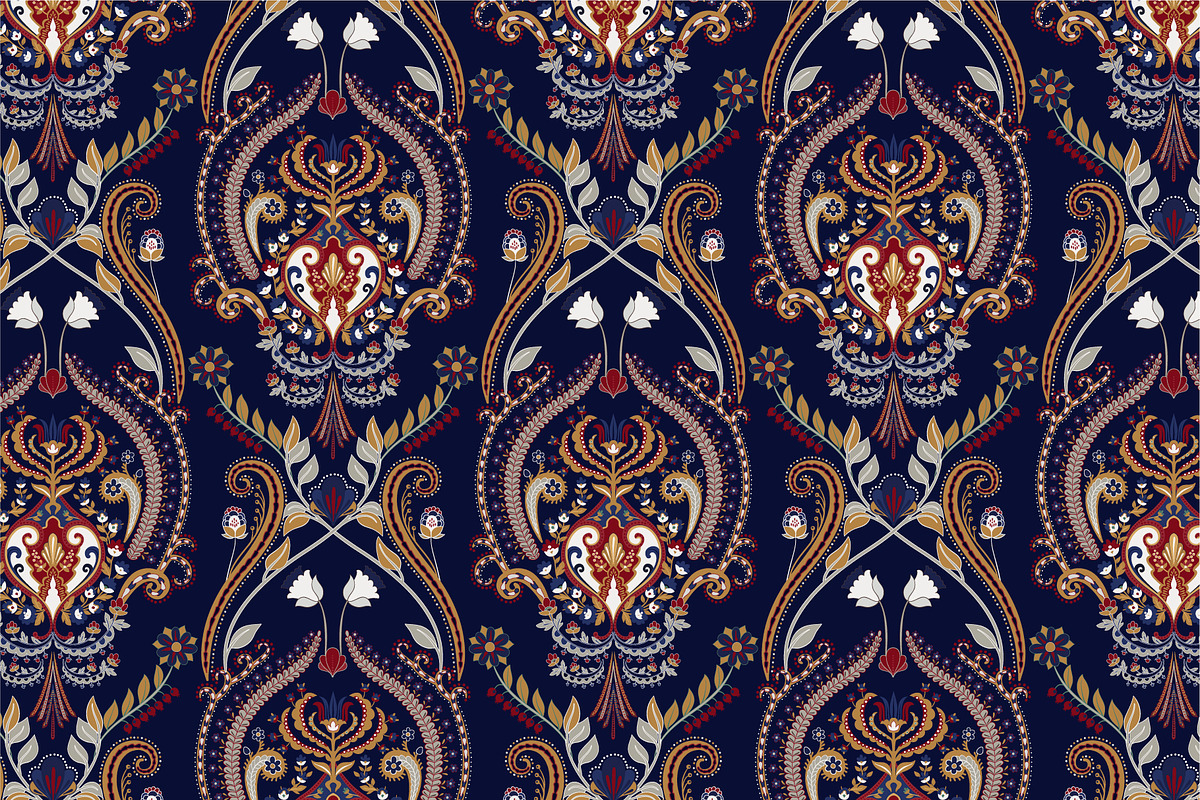 7 Vintage Folk Patterns, a Pattern Graphic by Sunny_Lion