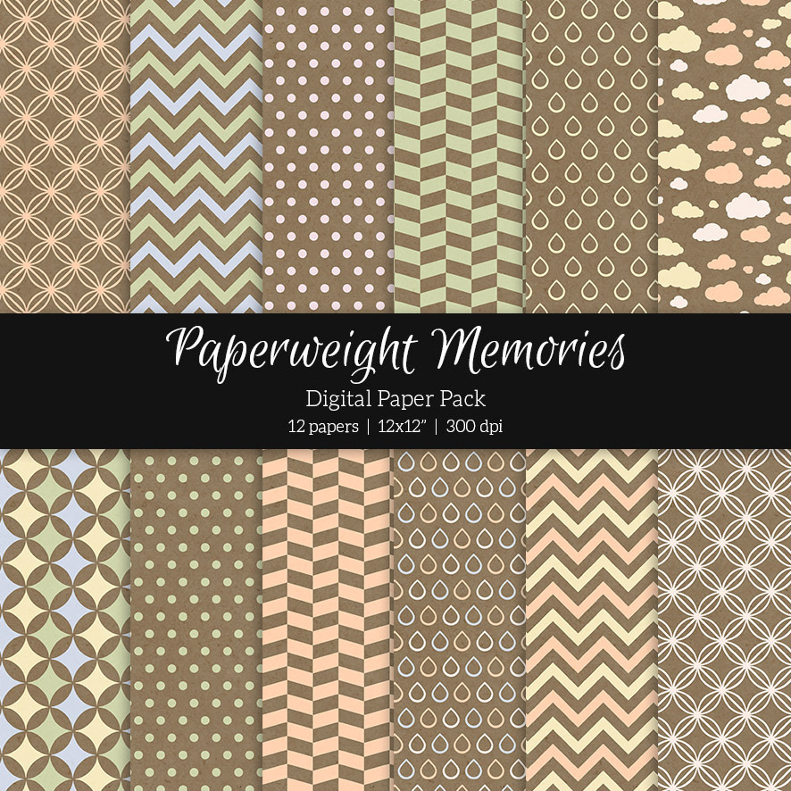 Patterned Paper - Fun Times, a Pattern Graphic by Paperweight Memories