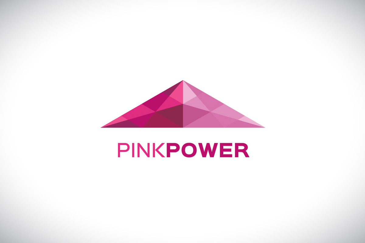 Pink Power -Logo Design, a Branding & Logo Template by Congruent Graphics