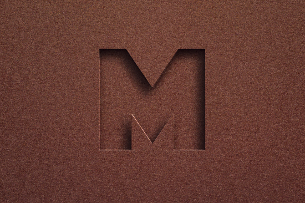 Cutted logo mock-up, a Product Mockup by PrintPixel