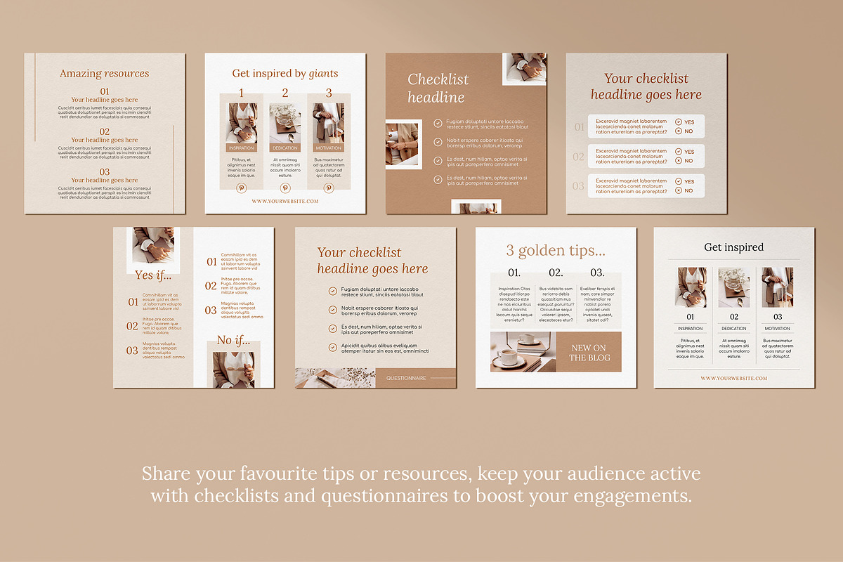 Instagram Course Creator, a Social Media Template by Mirazz
