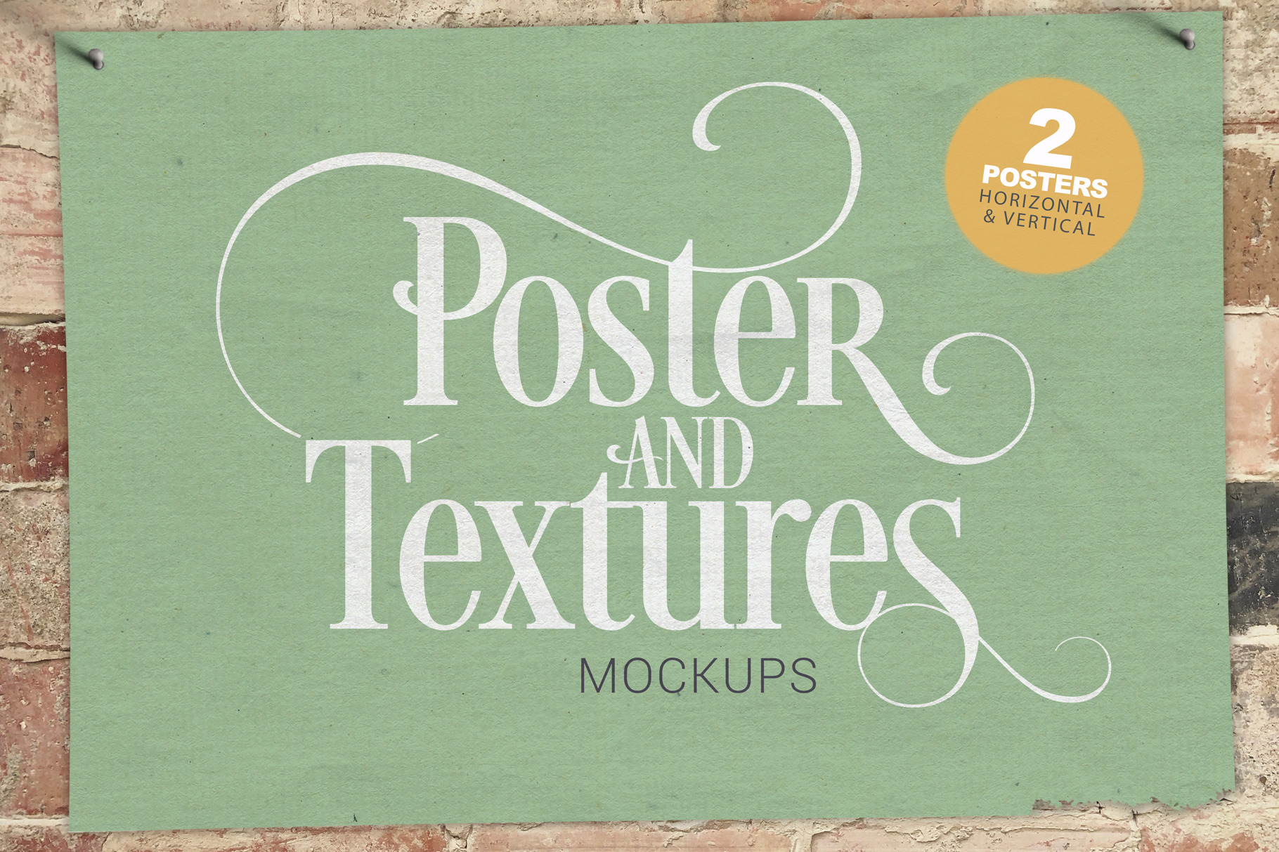 Poster & Textures Mockups | Print Templates ~ Creative Market