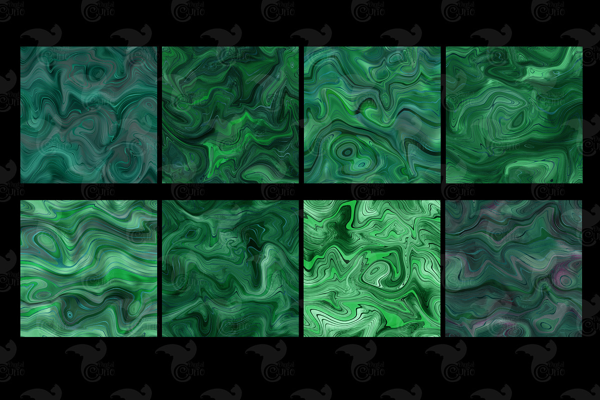 Green Strata Textures, a Texture Graphic by Digital Curio
