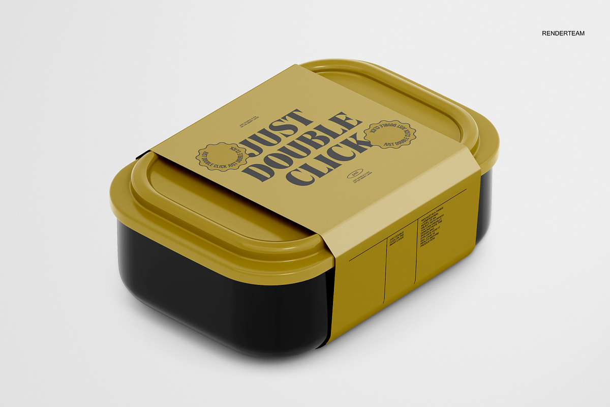 Food Tray Box Mockup (3 PSD)