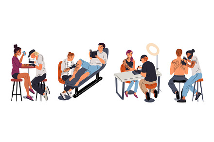 Woman girl empty face ink art vector | Illustrations ~ Creative Market