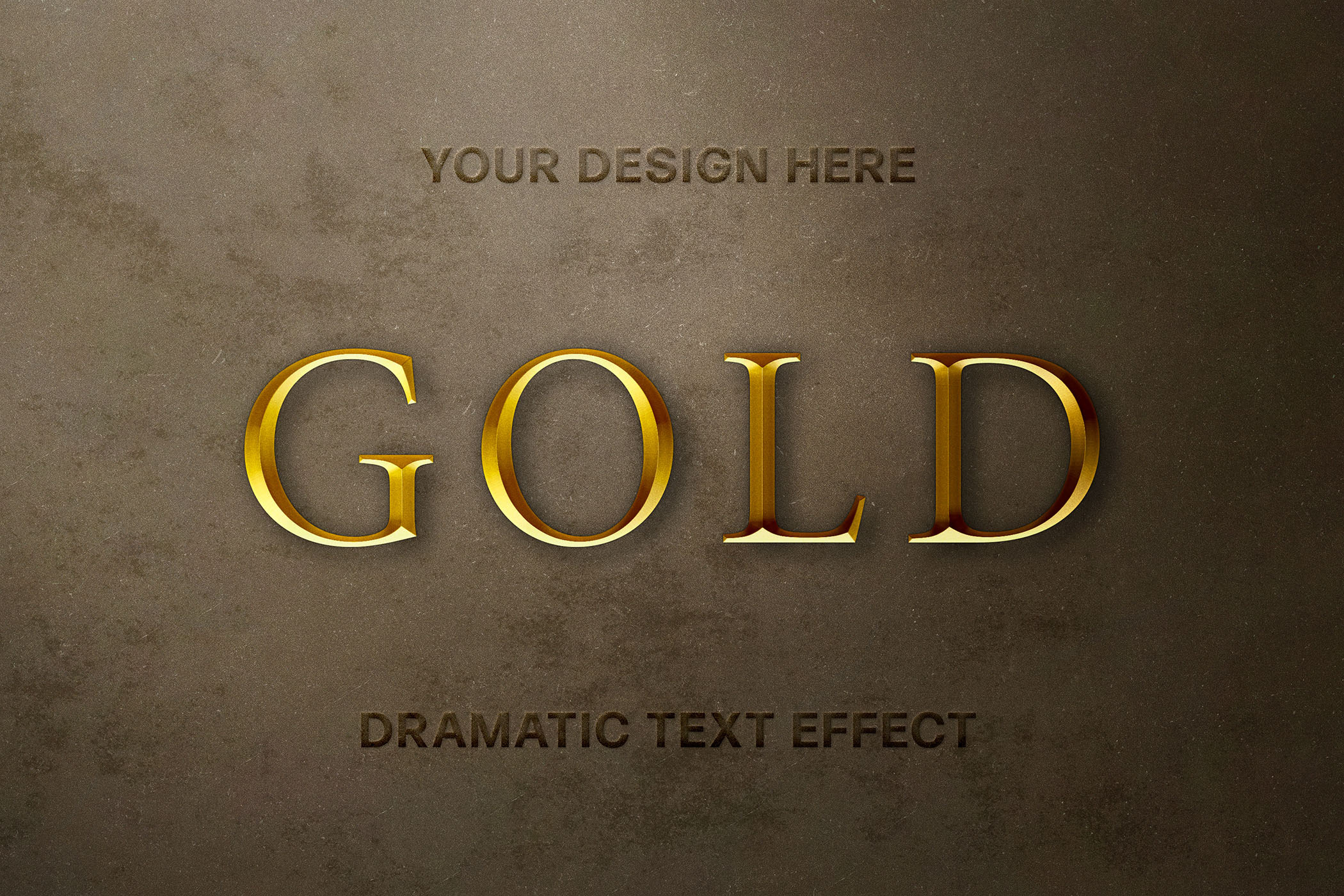 Medieval Gold Text Effect, a Layer Style Add-On by Design Squad