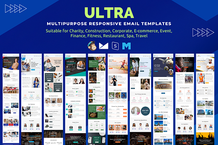 Theemon Email Bundle #4 | Email Templates ~ Creative Market