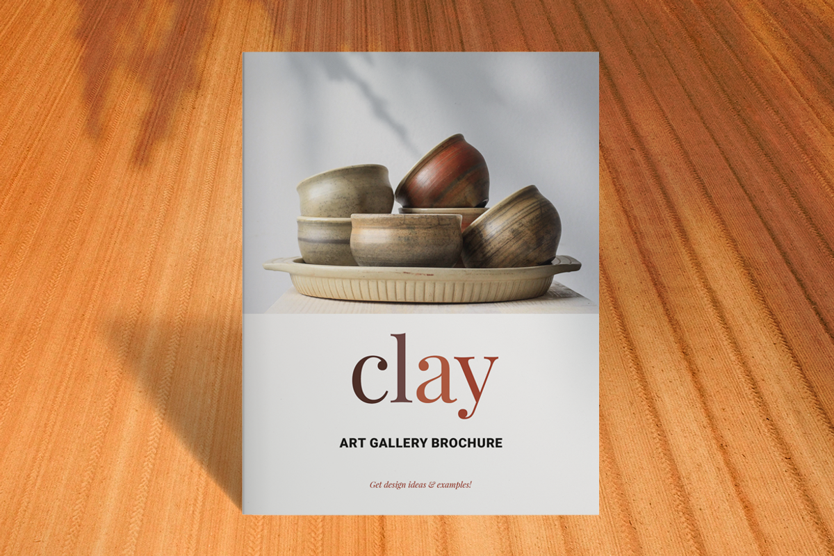 Art Gallery Brochure, a Brochure Template by Boris Cupac