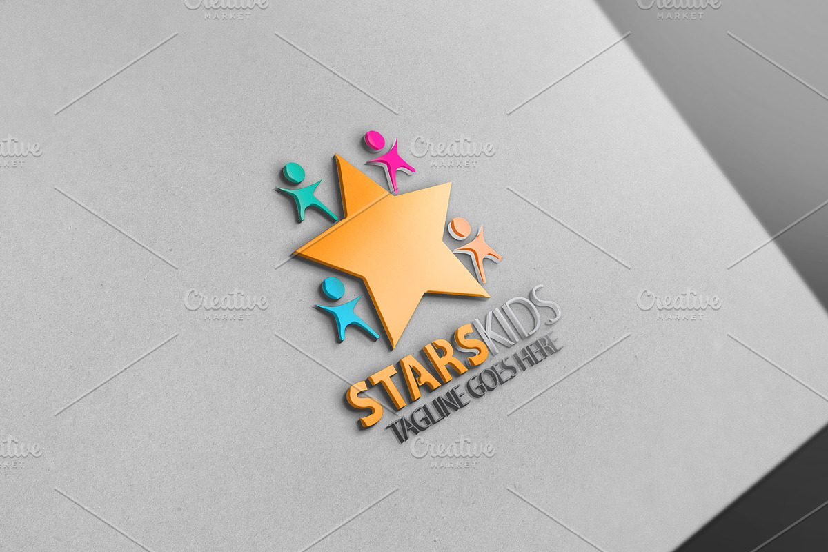 Star Kids Version 1, a Branding & Logo Template by Josuf Media