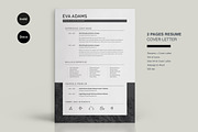 Resume Eva, a Resume Template by Estartshop