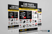 Auto Car Spare Parts Flyer, a Flyer Template by PSDPixel