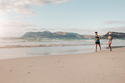 Couple on morning run, a Sports & Recreation Photo by Jacob Lund