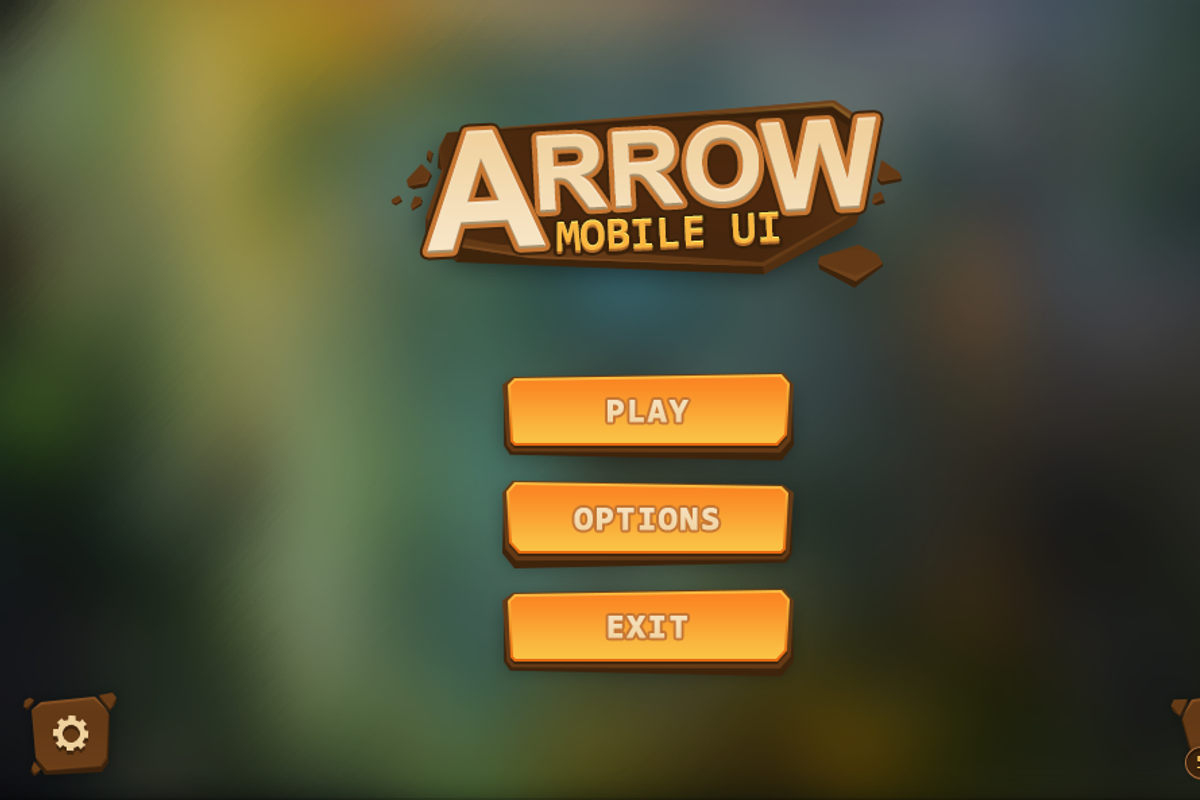 Arrow Mobile UI, a Graphic by EvilSystem