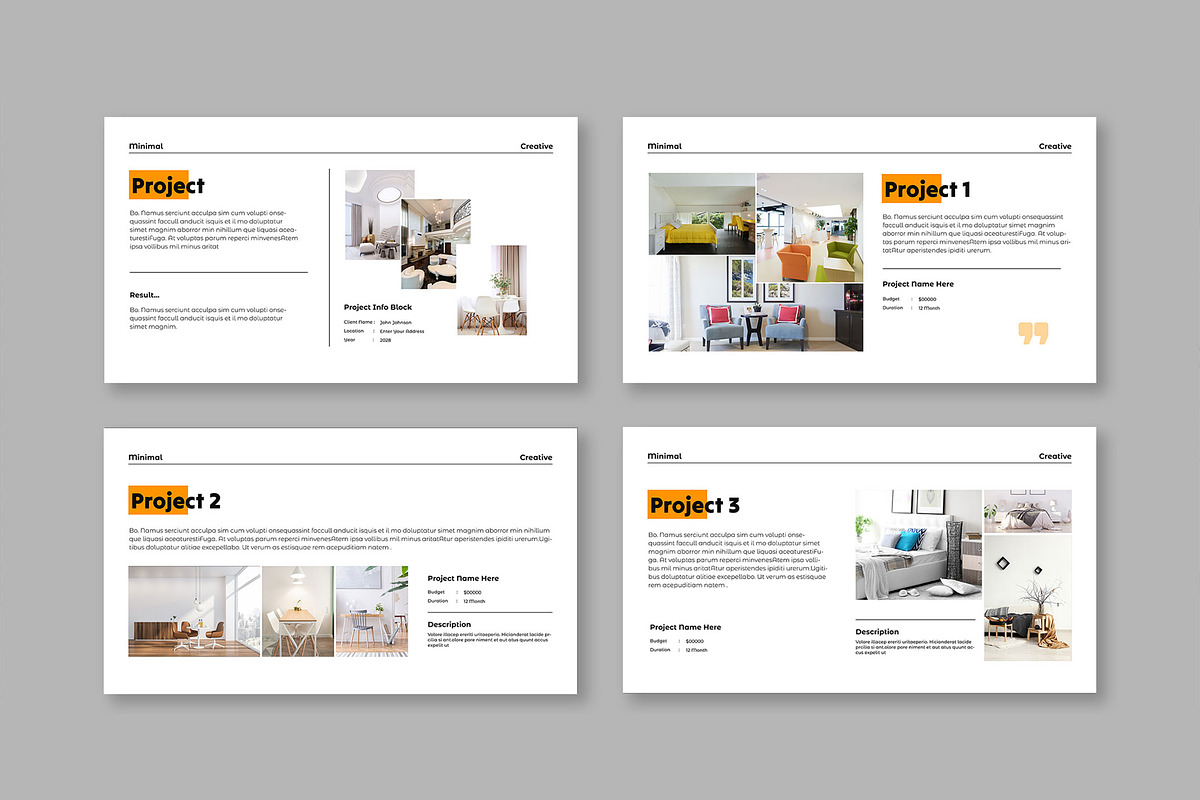 Portfolio Presentation Template