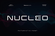 Nucleo - Techno Font, a Sans Serif Font by Burhan Afif | Creative Market