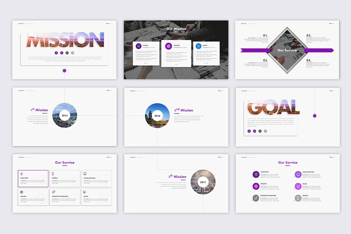 Impressive Powerpoint Template, a Presentation Template by Brandearth ...