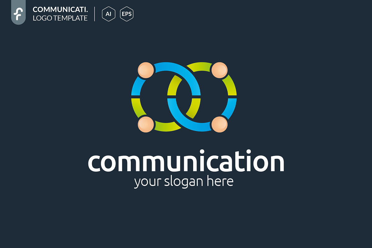 Communication Logo, a Branding & Logo Template by ft.studio | Creative ...
