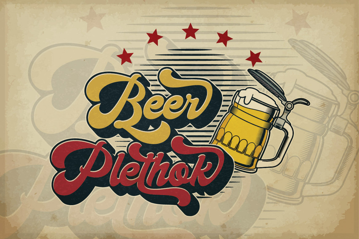 Halycoon | Retro Bold Script, a Script Font by Almeera Std