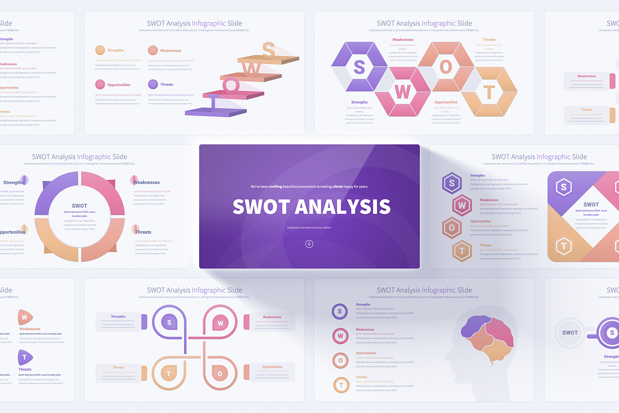 SWOT Analysis PowerPoint, a Presentation Template by Pulsecolor