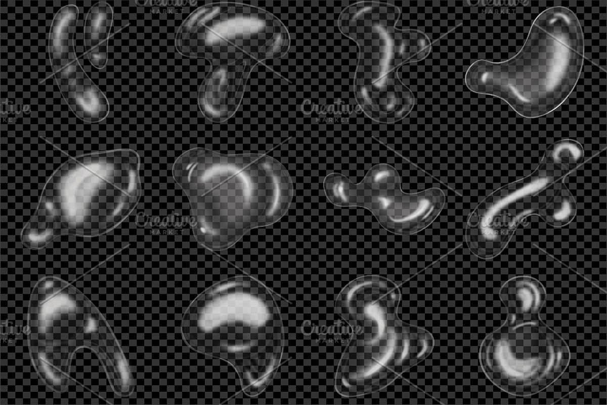 Liquid Glass Texture, a Texture Graphic by alexdndz