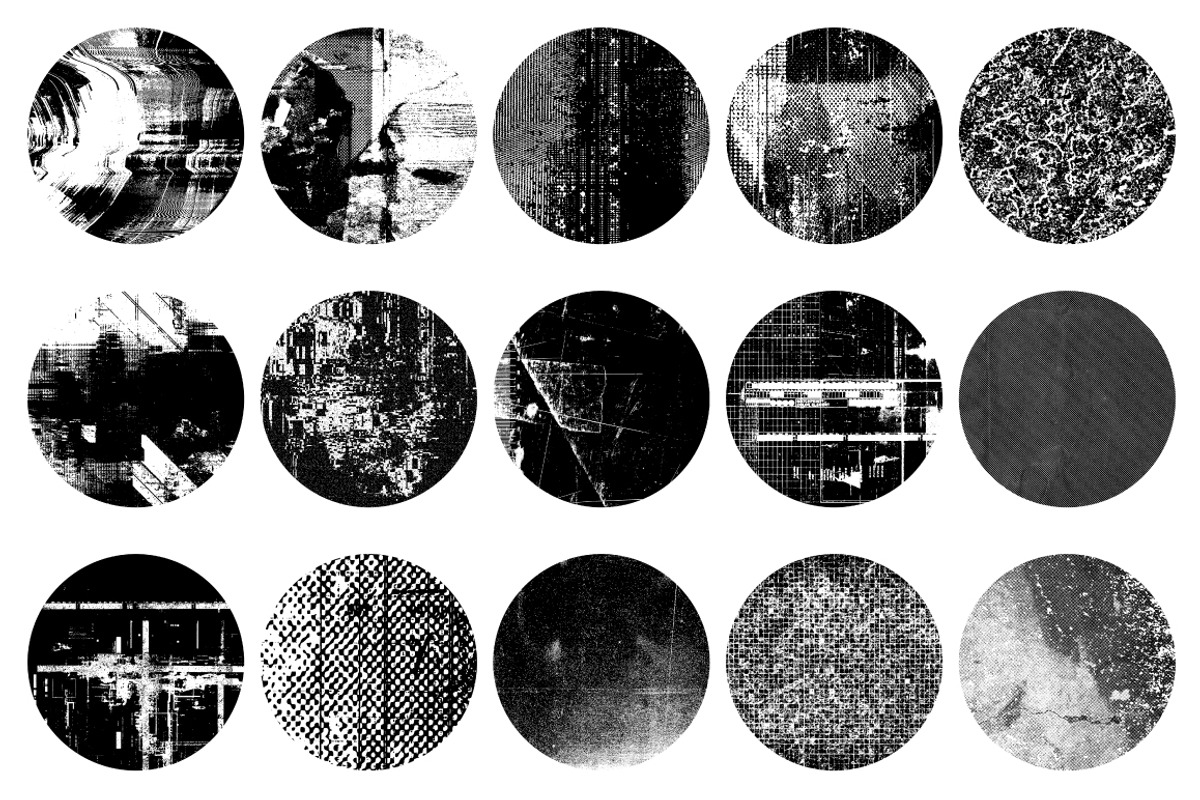 Circular Texture Masks, a Texture Graphic by Offset
