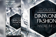 Diamond Fashion Flyer, a Flyer Template by Krukowski Graphics