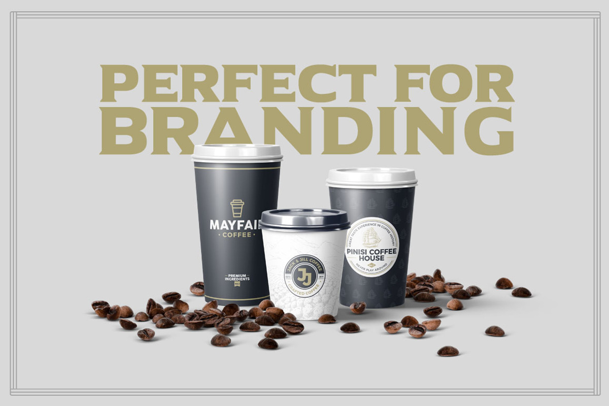 Premium Coffee Labels, a Branding & Logo Template by Rich Graphic