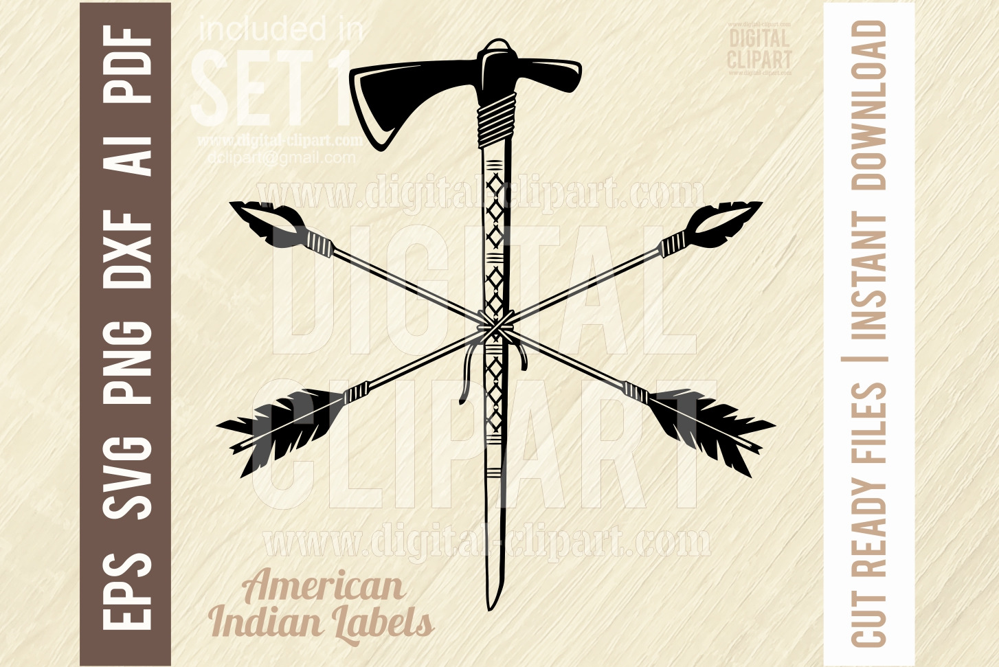 Native American Sign SVG Vector File, an Illustration by Digital ...