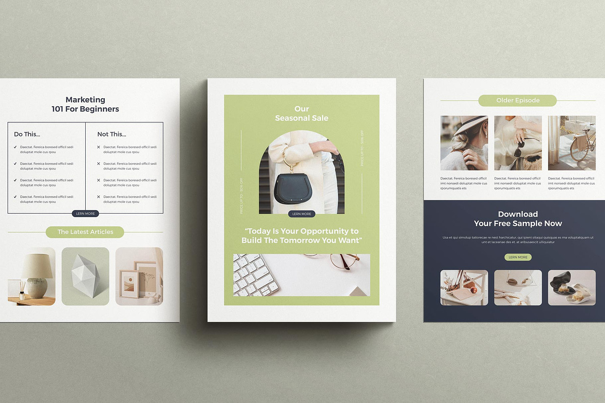 Newsletter Template, a Brochure Template by TemplatesForest