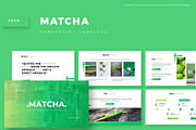 Matcha - Powerpoint Template, a Presentation Template by AQR Studio