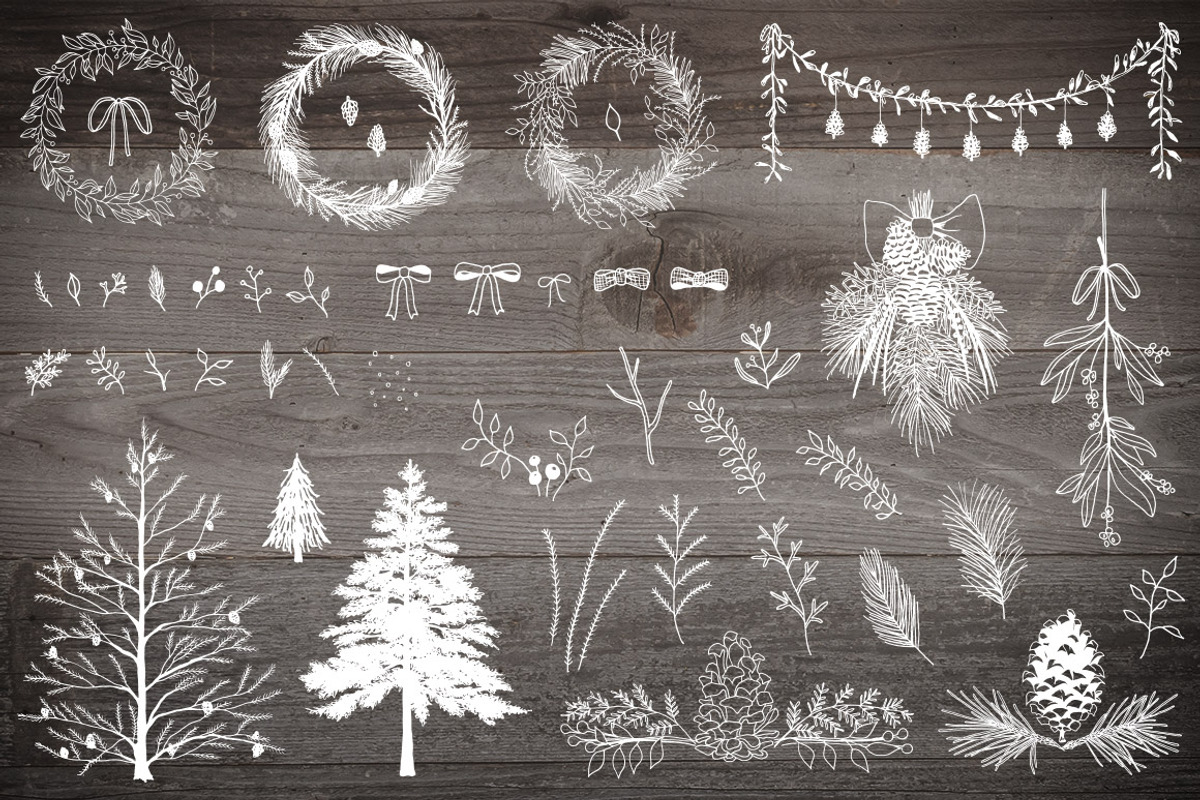 Christmas Spirit Winter Vector Pack, an Object Graphic by Design Panoply
