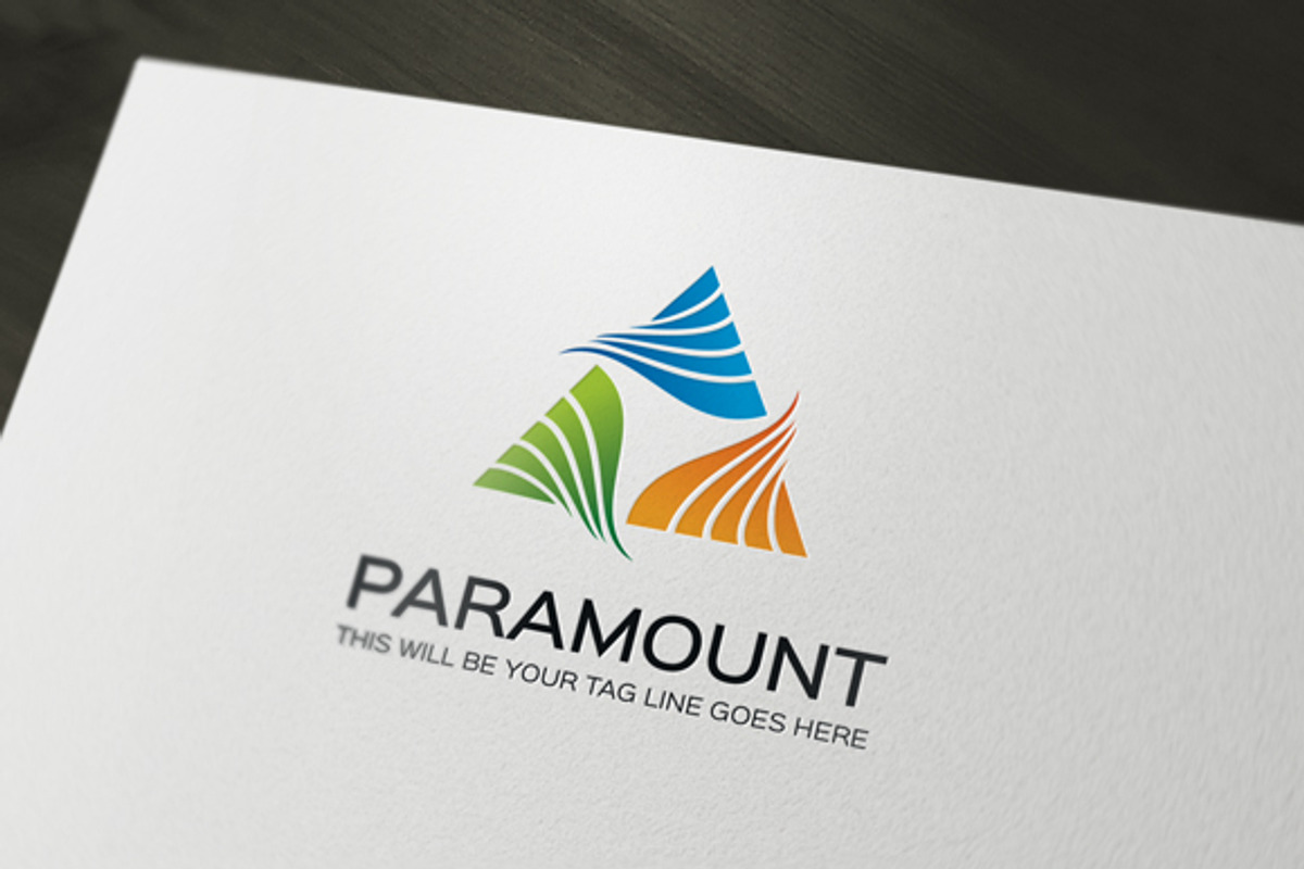 Paramount Logo Template, a Branding & Logo Template by The Branding ...