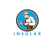 Insular Insulation Company Logo, a Branding & Logo Template by patrimonio