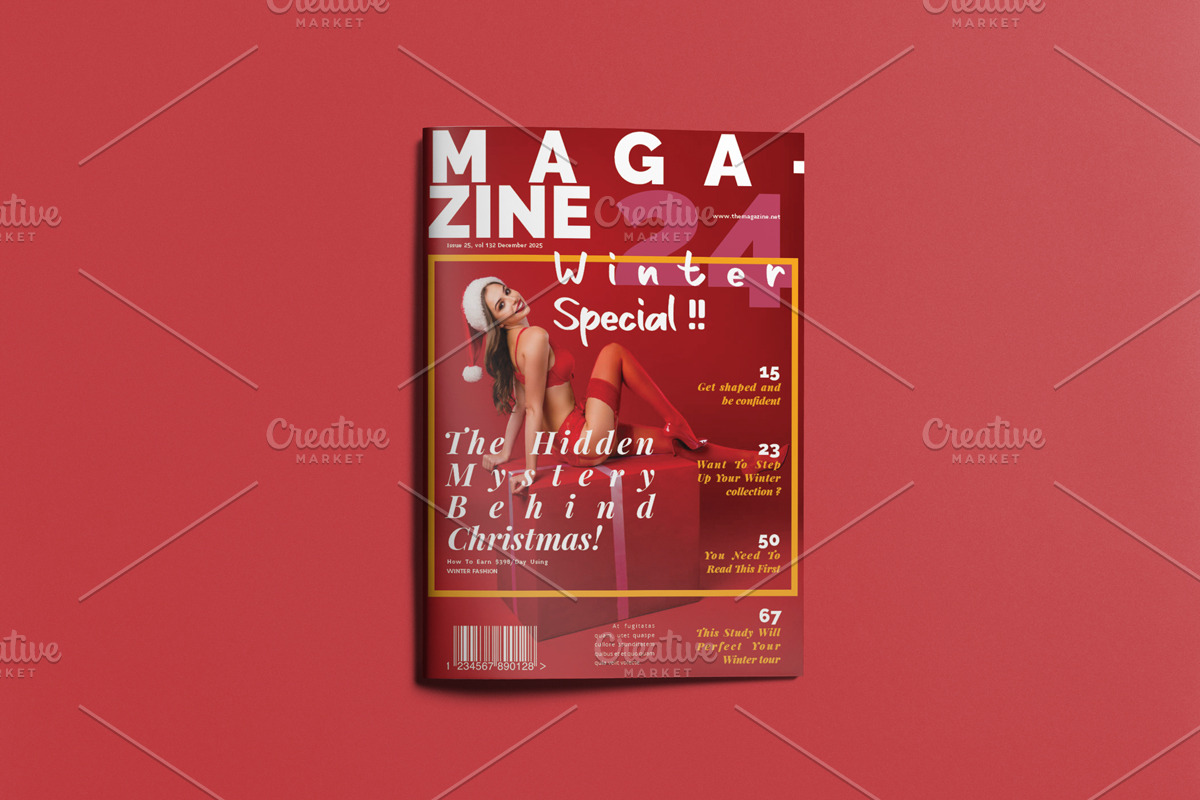 Winter Special Magazine Layout