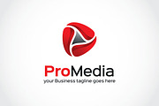 Pro Media Logo Template, a Branding & Logo Template by The Branding Fusion
