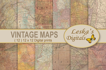 Linen Background Digital Paper, a Texture Graphic by Leska's Digitals